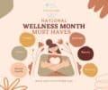 National Wellness Month Must Haves - The Healthy Voyager